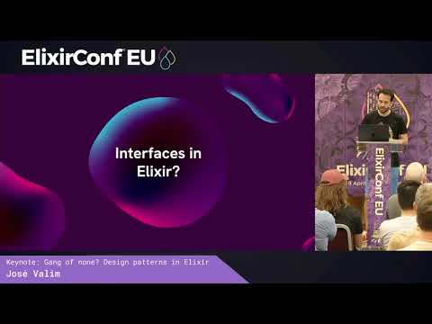 ElixirConf EU 2024: José Valim Drops Design Pattern Wisdom!