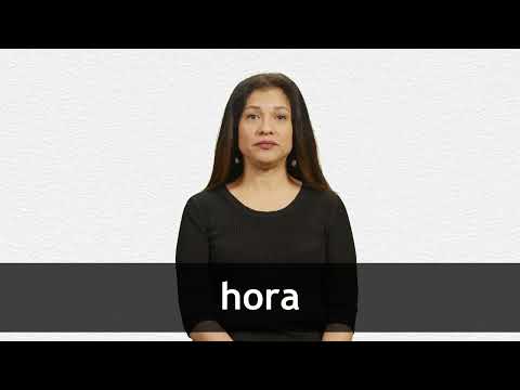 English Translation of “HORA” | Collins Spanish-English Dictionary