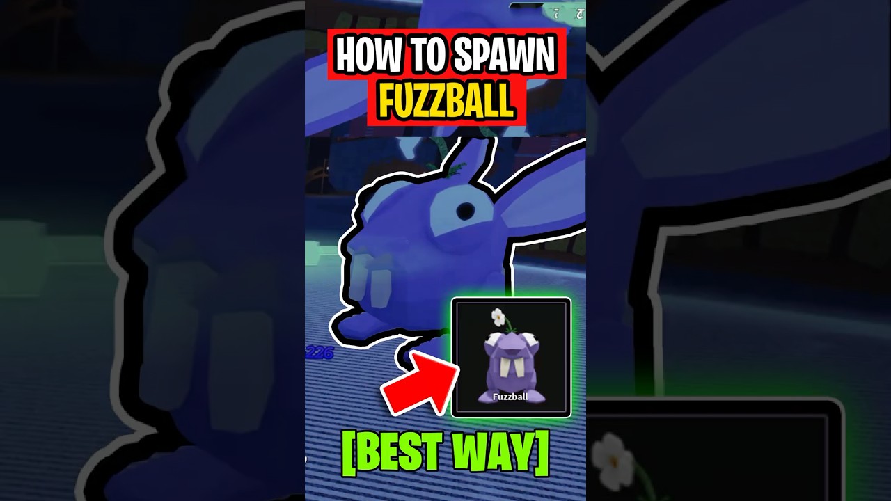 BEST WAY To Spawn FUZZBALL In Roblox DIG