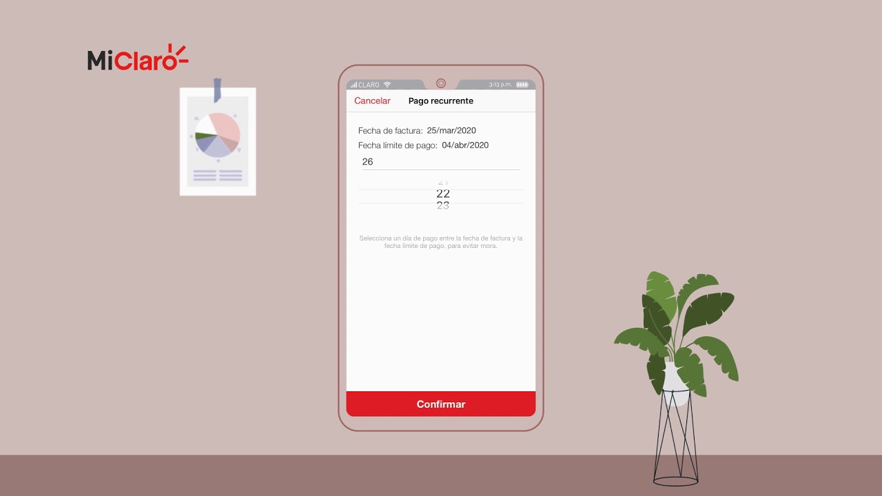Claro RD - Tutorial: Programar pagos recurrentes en Mi Claro App