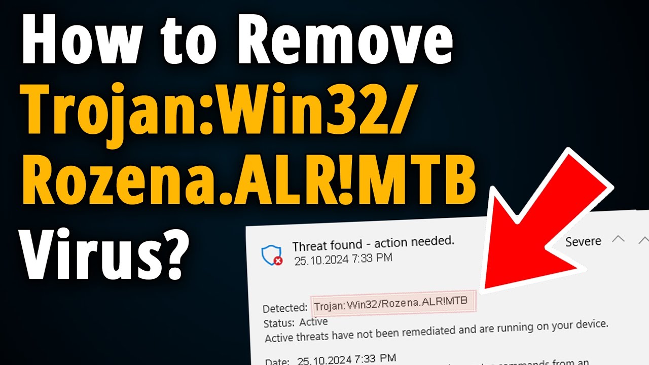 How to Remove Trojan:Win32/Rozena.ALR!MTB? [ Easy Tutorial ]