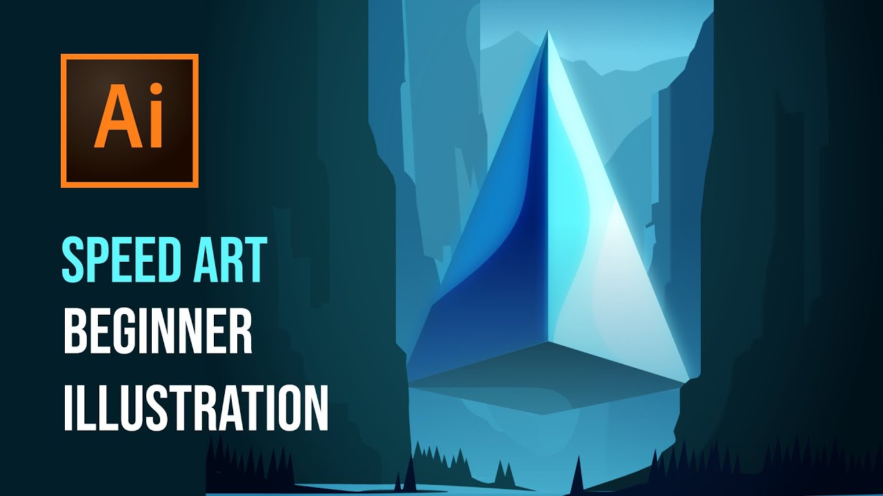 Fantasy Landscape Illustration Speed Art