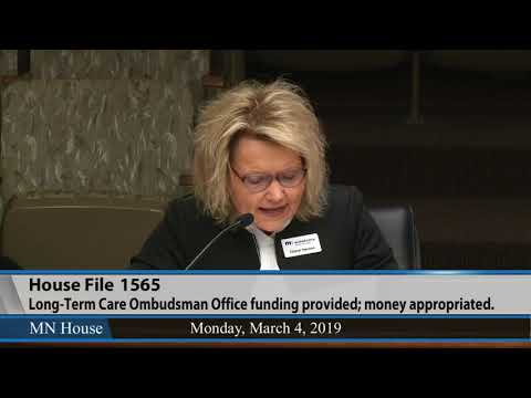 Bill proposes additional funding for Long-Term Care Ombudsman Office 3/4/19