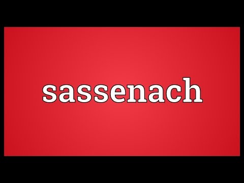 Sassenach Meaning
