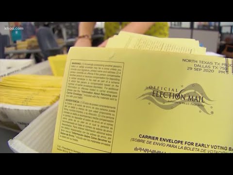 Texas early voting begins tomorrow | Here's what to expect in Harris County