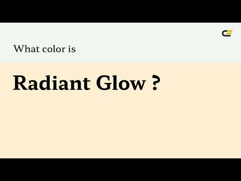 What color is Radiant Glow ? #ffeed2 hex color - Yellow color - Warm color ffeed2