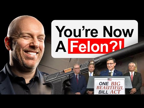 BREAKING: Fed Law Causes 16 States to Ban Suppressors?!!! HPA Triggers Felonies in Possible States
