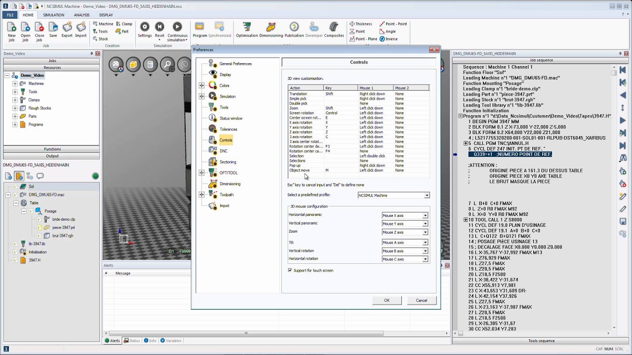 How to Change Controls in NCSIMUL Machine | Tutorial