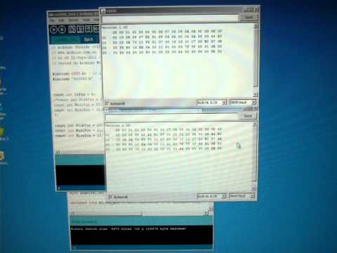 TI CC2500 modules with Arduino