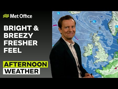 23/06/2025 - Sunny spells, showers in Scotland- Afternoon Weather Forecast UK – Met Office Weather
