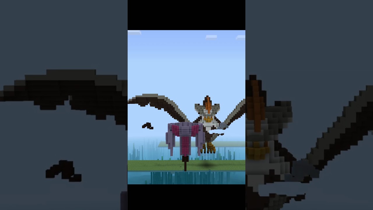 pokemon #hydreigon  statue pixel art fastbuild