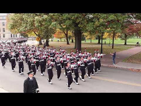 TBDBITL Marching to Timashev Music Building Grand Opening