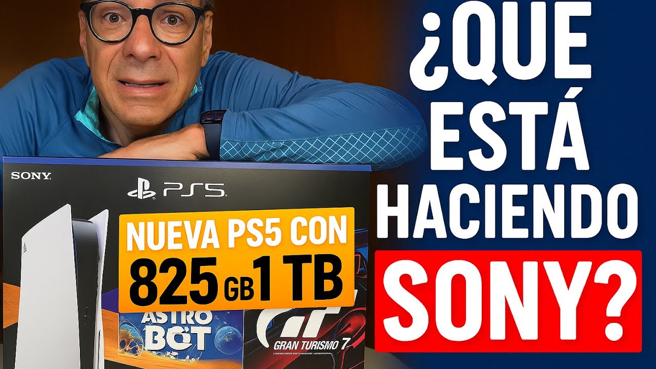 🚨 New PS5 with 825 GB vs. the 1 TB version 😱 What is Sony doing? 🎮🔥