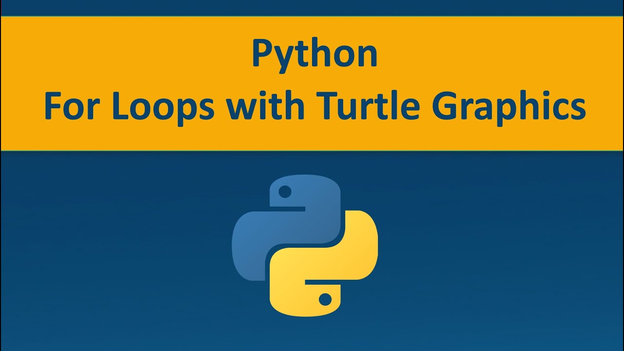 Python For Loop with Turtle Graphics