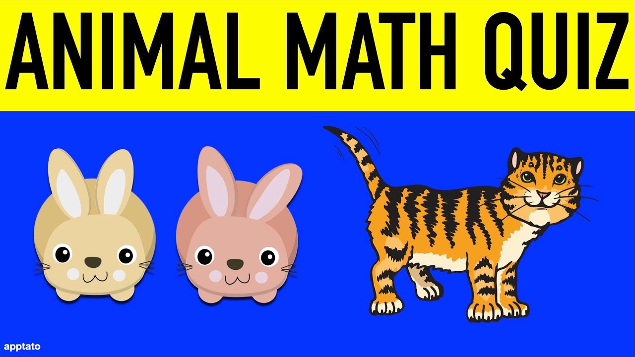ANIMAL MATH QUIZ - 5 Challenging Animal Math Test Questions and Answers