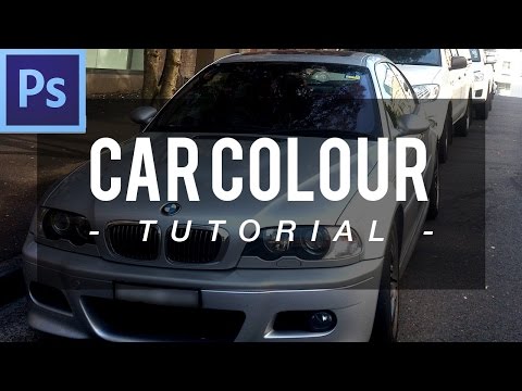 Car/Object Colour Change | Adobe Photoshop CS6 Beginner Tutorial