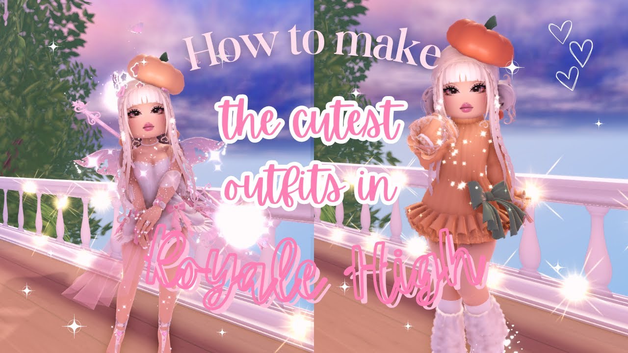 How to make cute outfits in Royale High!