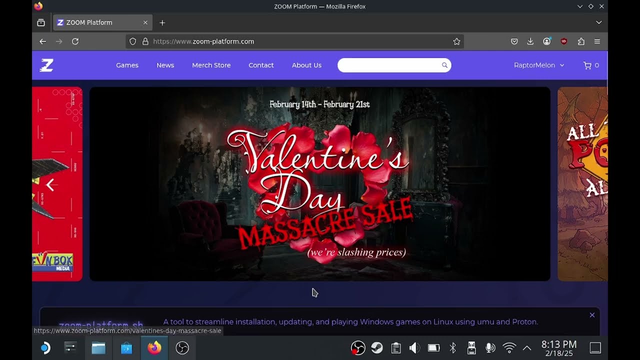 Zoom Platform on Steam Deck (Guide)