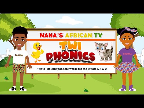 Twi Phonics | Twi for Kids - Learn New Words | Nana's African TV