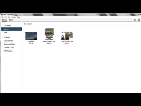 Converting Adobe Creative Files to PDF like PSD, AI in Acrobat DC