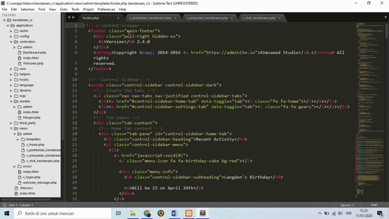 Tugas uas jamal Mengexport data tabel menjadi pdf dan Excel
