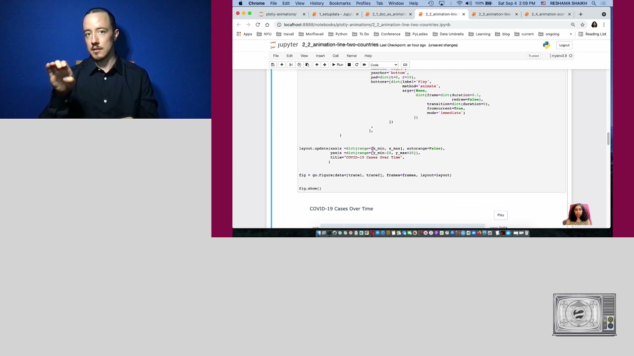 Animating Visualizations in Python