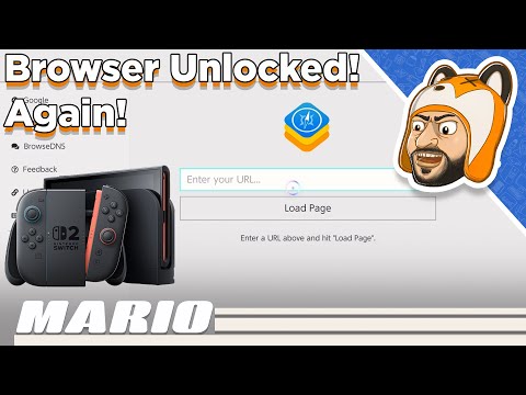 How to Access the Nintendo Switch 2 Internet Browser with BrowseDNS!
