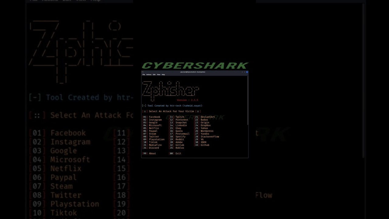 How Zphisher hacks Instagram accounts ⚠️ Real demo to raise awareness – stay safe! ⚠️Super Dangerous