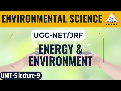 Energy and Environment - 2 Video Lecture - Crash Course for UGC NET ...