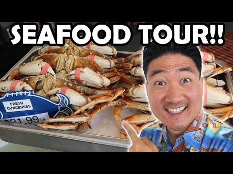 Exploring the TRENDIEST SEAFOOD MARKETS around Southern California!