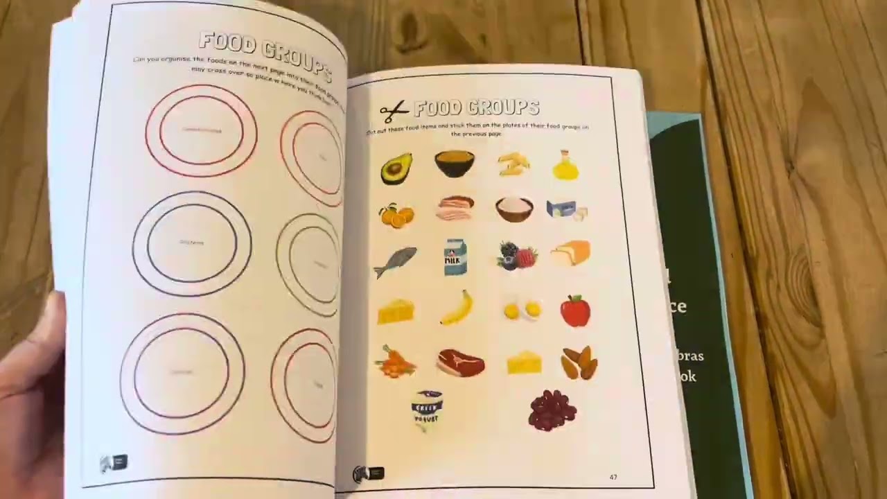 Food Science Workbooks Flip Through