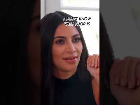 Kim Kardashian Doesn't Know Who Chris Hemsworth Is #shorts