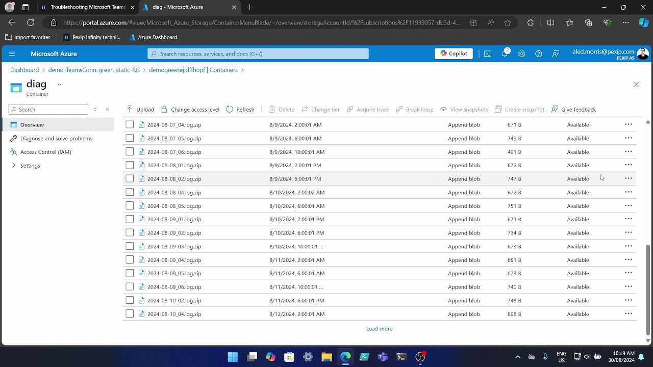Teams Connector Troubleshooting | Obtaining Connector Logs
