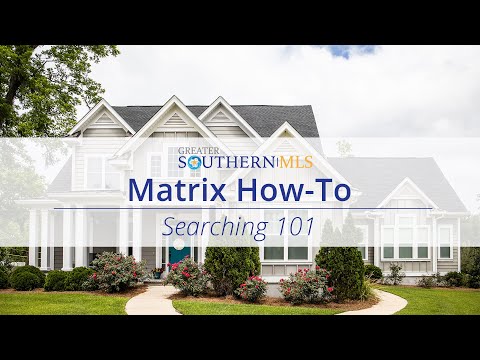 [Webinar] Searching in GSMLS Matrix