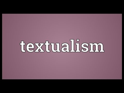 Textualism Meaning