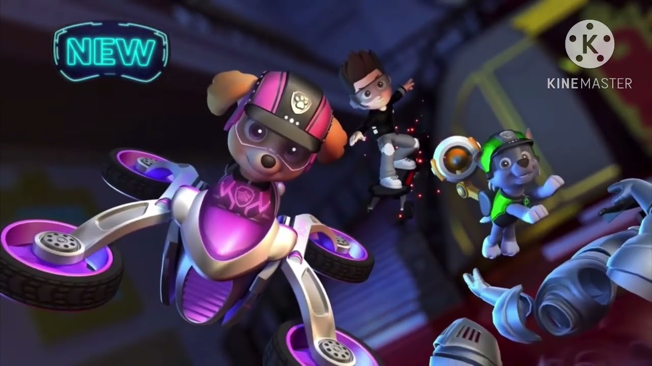 Paw patrol mission paw (2025) dvd menu 