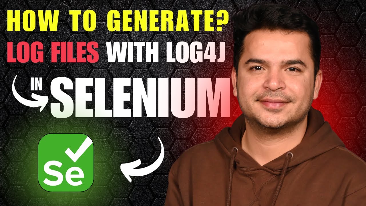 How to Generate Log Files in Selenium WebDriver Using Log4j