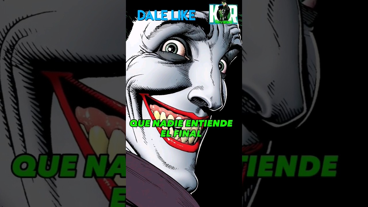#grantmorrison explica el final de #killingjoke de #alanmoore |  #short #youtubeshorts #short #comic