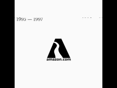 Amazon Logo history 1995/2021🔥😱 #amazon #logo #history