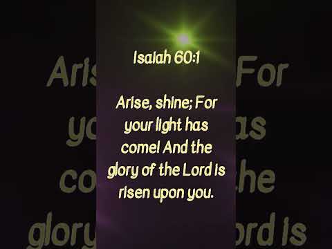 Isaiah 60:1 English