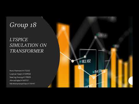 LTspice Transformer Simulation - Group 18