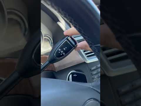 Mercedes E-Class gear shifter