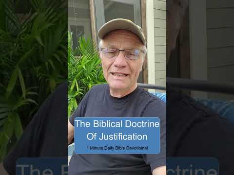 The Biblical Doctrine Of Justification