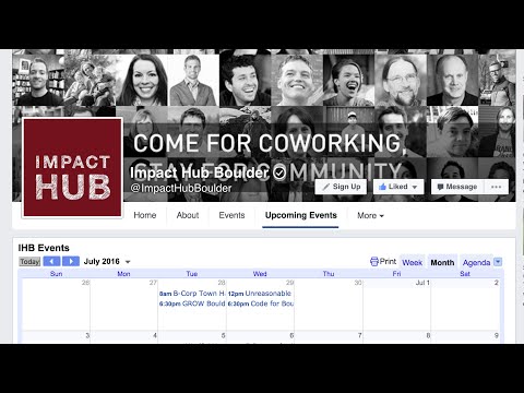 How to Add a Google Calendar App/Tab to Facebook