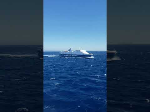 andros queen say hello to hyperferry #ship #harbour