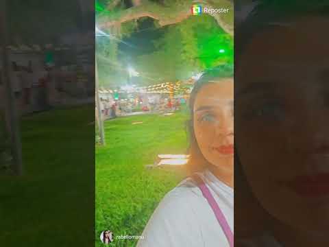 Oi😃Nós estamos na praça de Lavras, interior de Minas❗Olha que LINDA❗