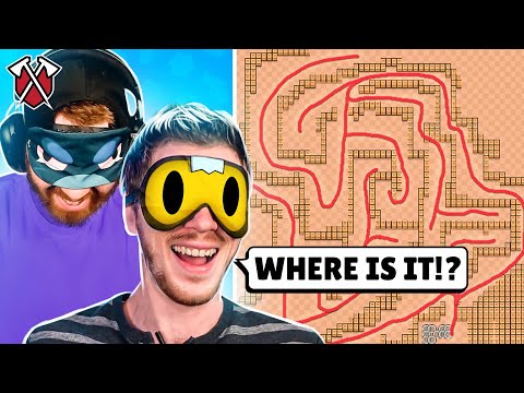 BLINDFOLD MAZE RACES!