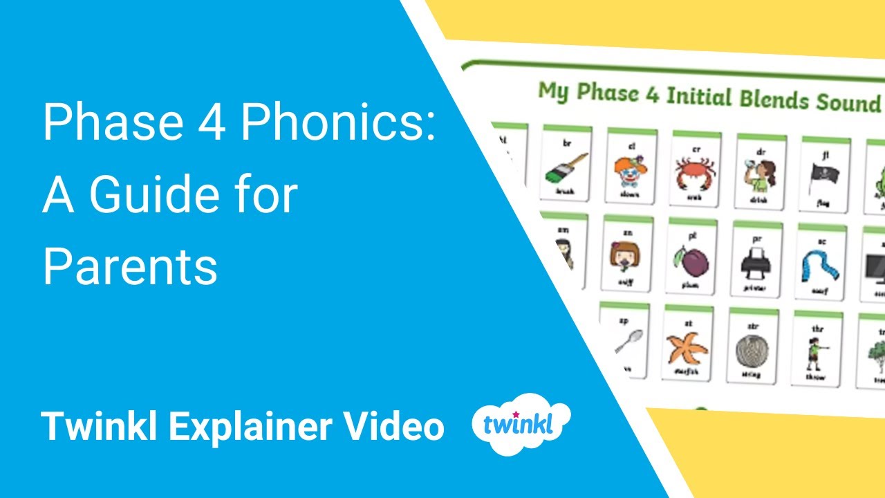 Phase 4 Phonics: A step by step Guide for Parents