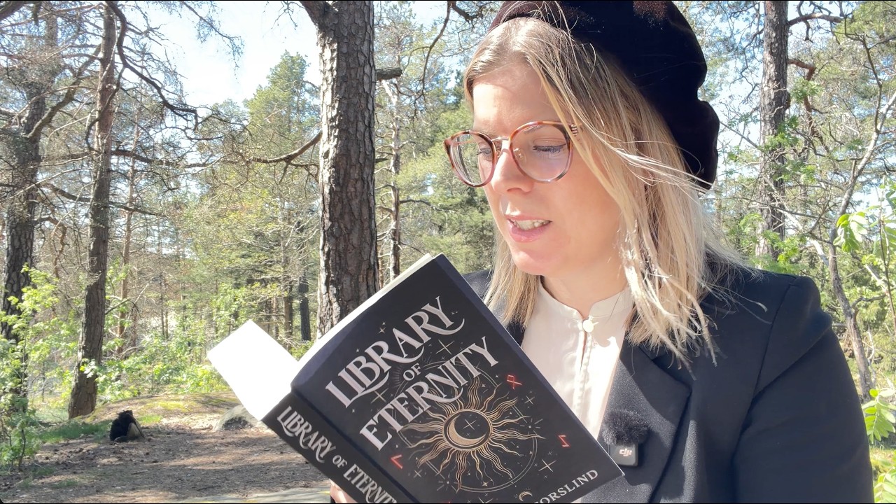 the story behind Library of Eternity ✨ fantasy reading & writing process