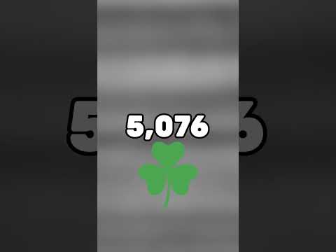 How Rare Are Four Leaf Clovers?